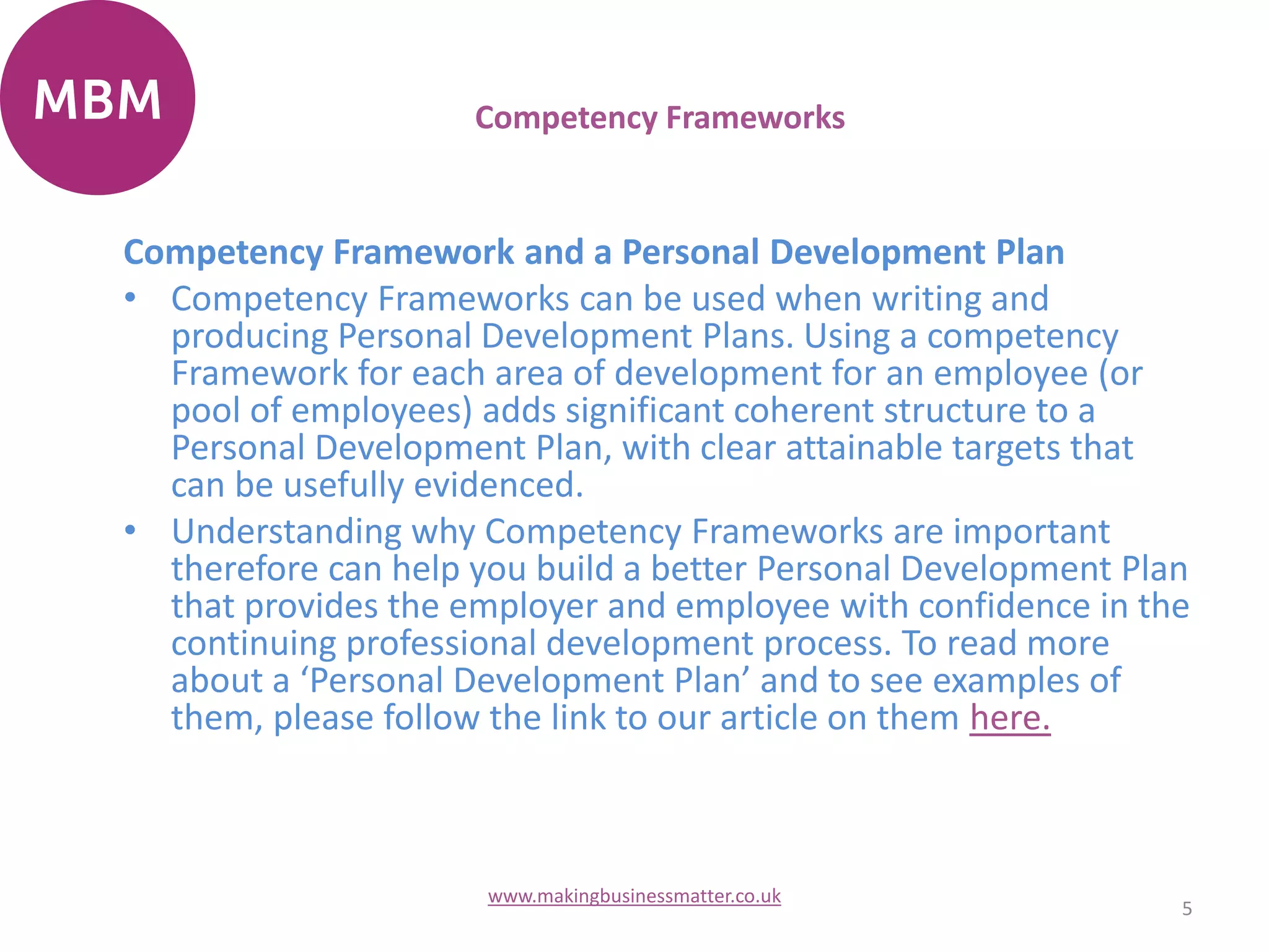 Competency Framework | PPTX