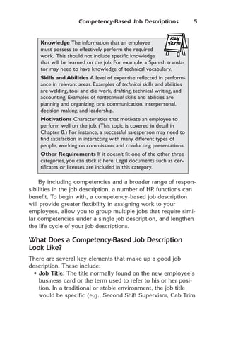 Co mpetency jd | PDF