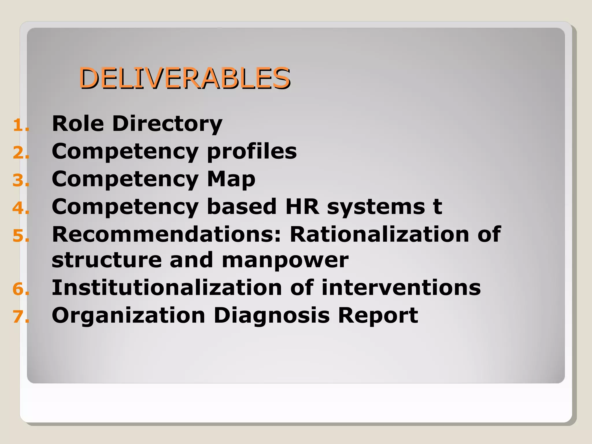 Competency mapping | PPT