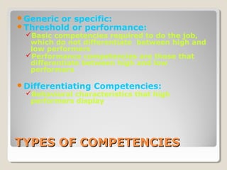 Competency mapping | PPT