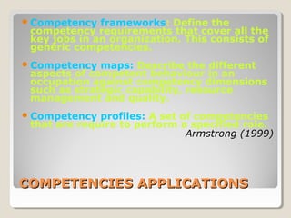 Competency mapping | PPT