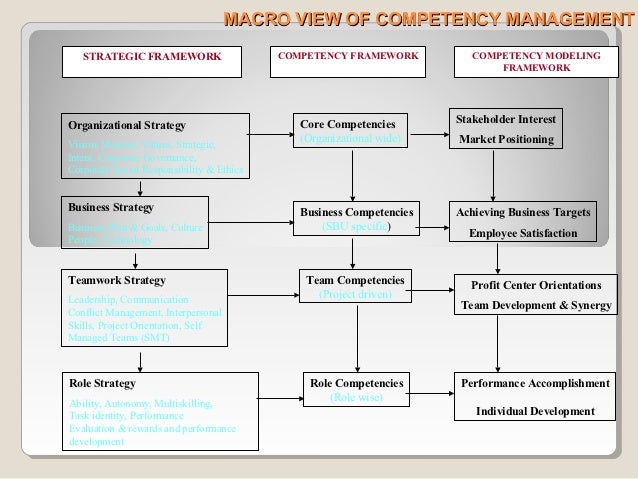 Competency mapping