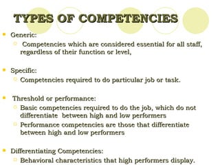 Competency Mapping | PPT