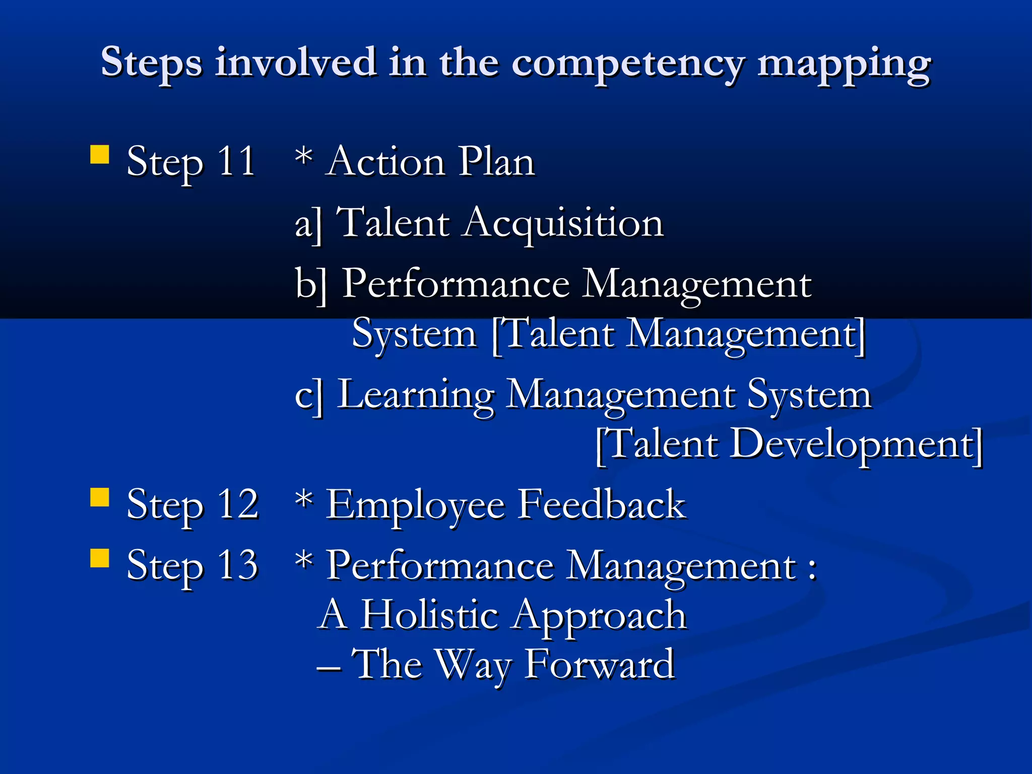 Competency mapping | PPT