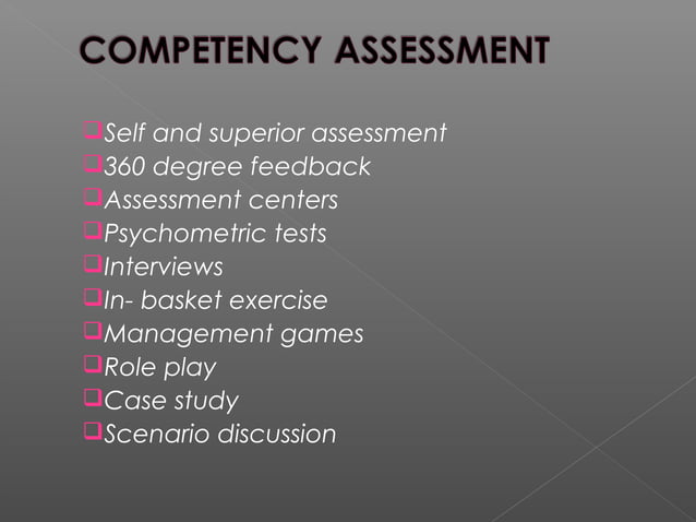 Competency mapping | PPT