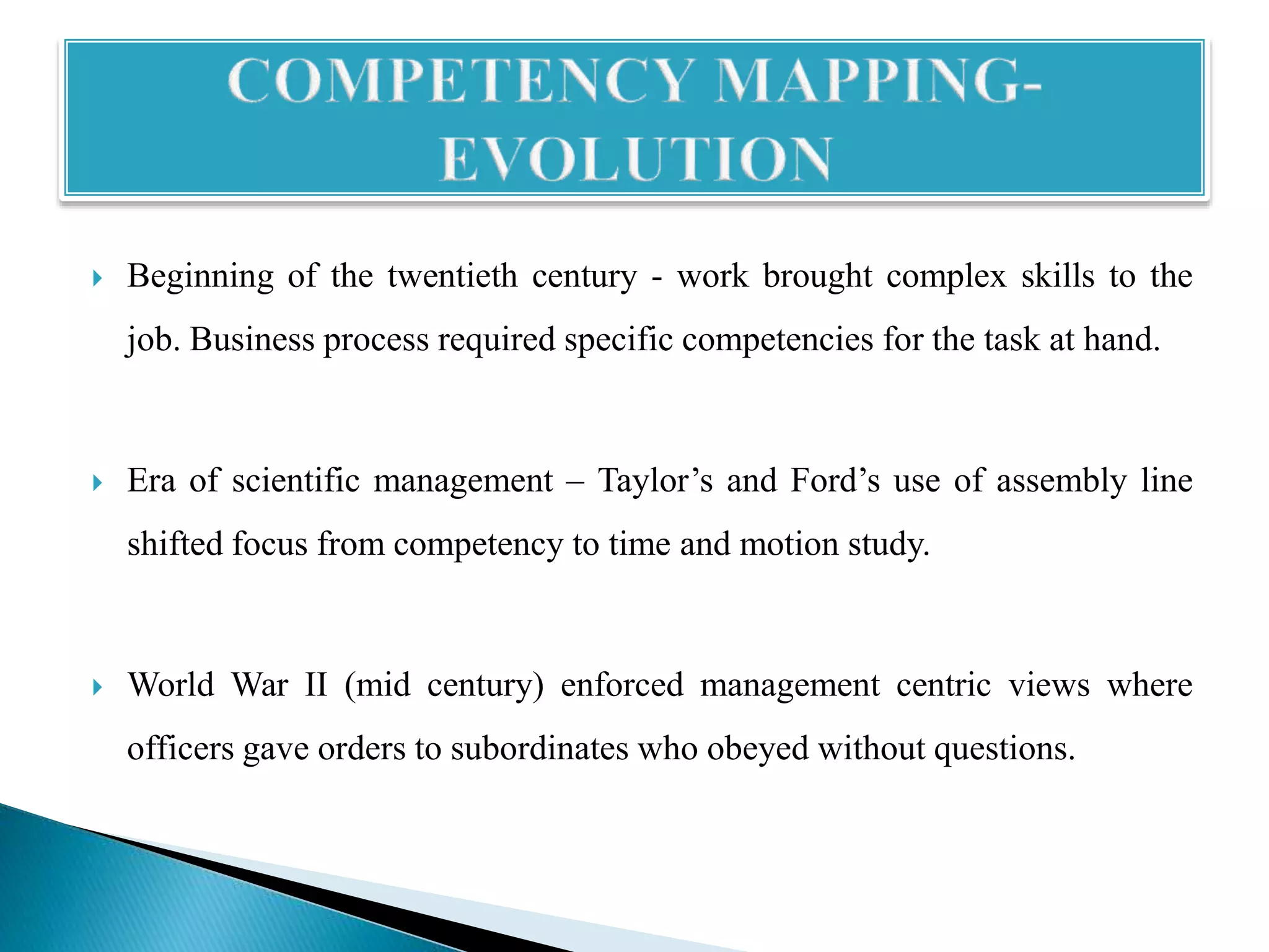 Competency mapping | PPTX