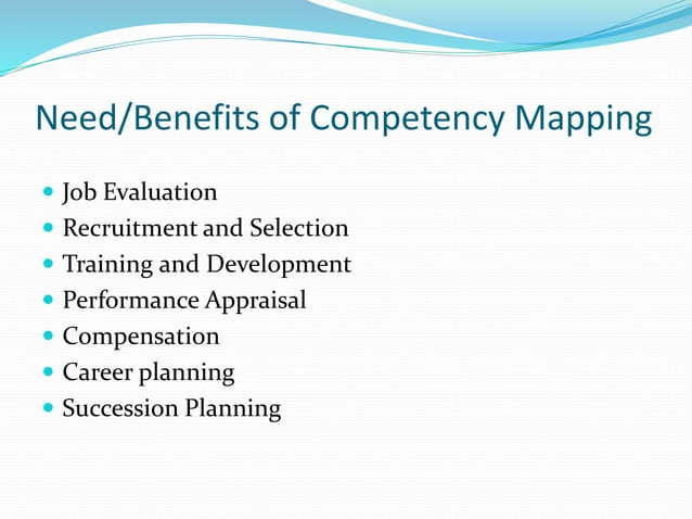 Competency mapping | PPTX | Education