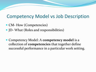 Competency mapping | PPTX
