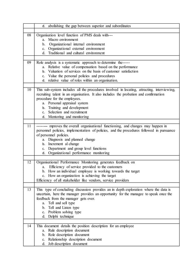 Competency mapping | PDF