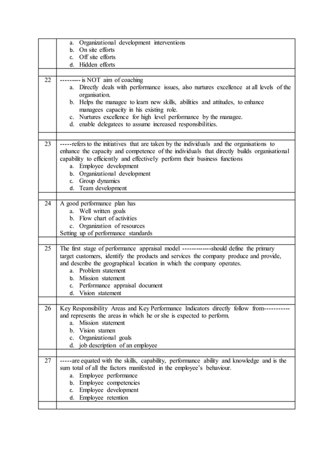 Competency mapping | PDF