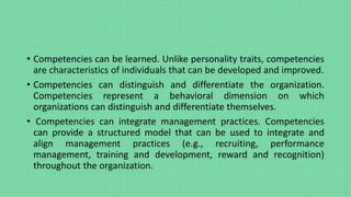 Competency mapping | PPT