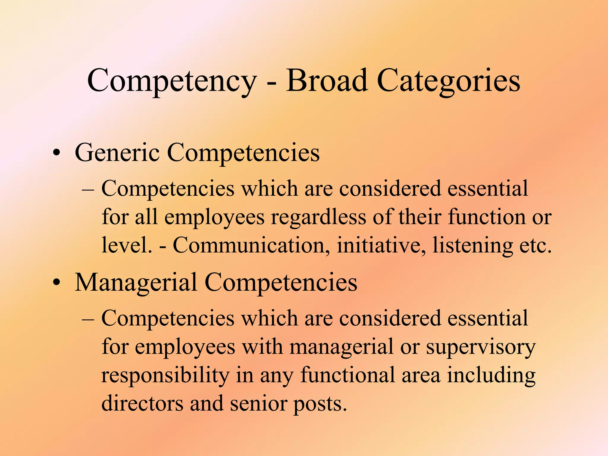 Competency_Mapping.ppt | Resume Writing and Advice | Job Search