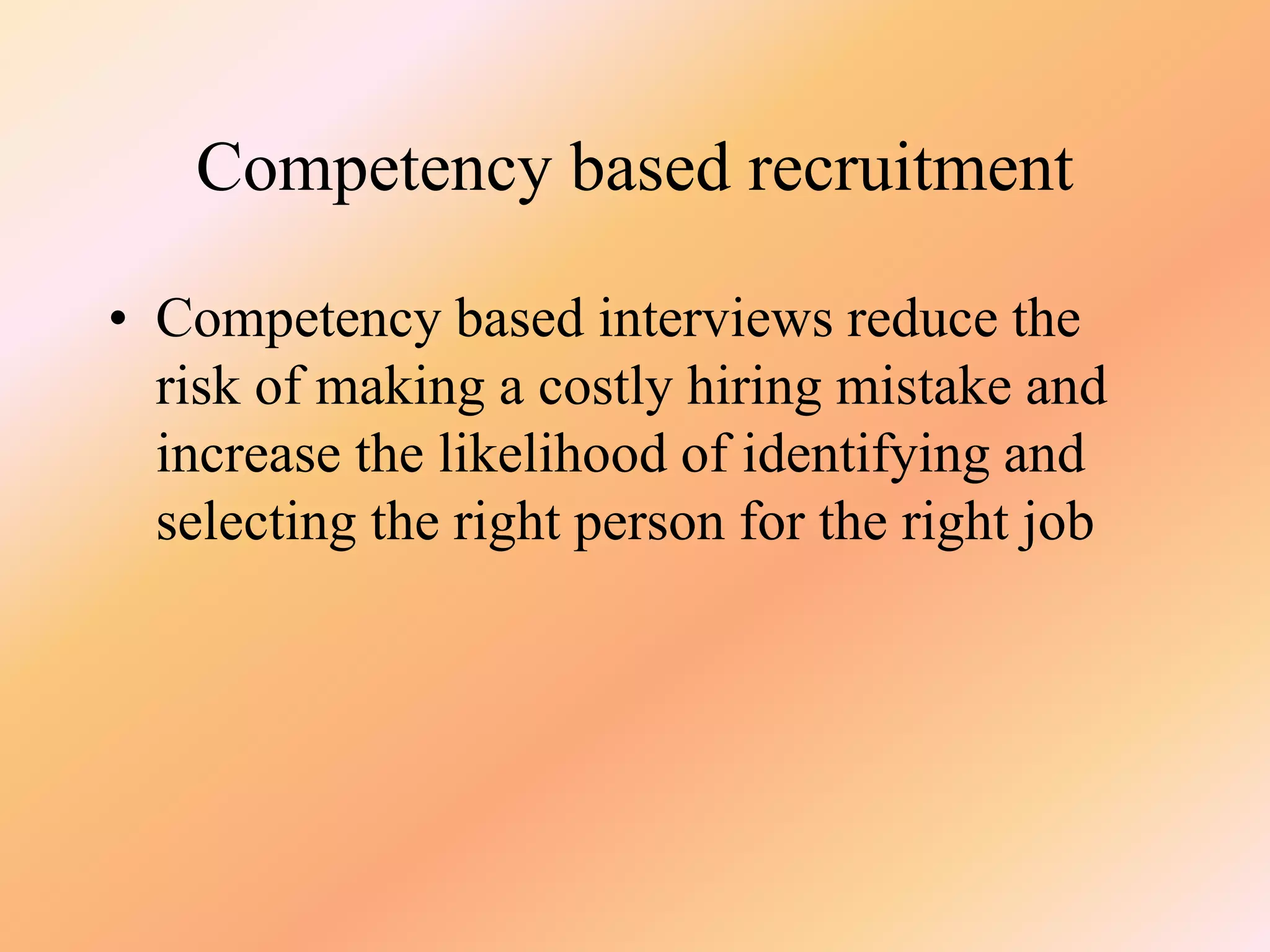 Competency_Mapping.ppt | Resume Writing and Advice | Job Search