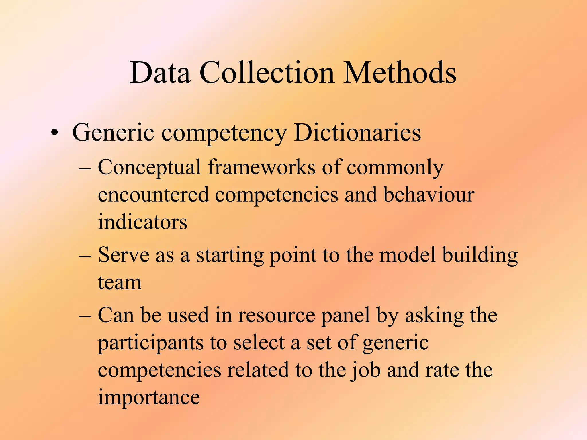 Competency_Mapping.ppt | Resume Writing and Advice | Job Search