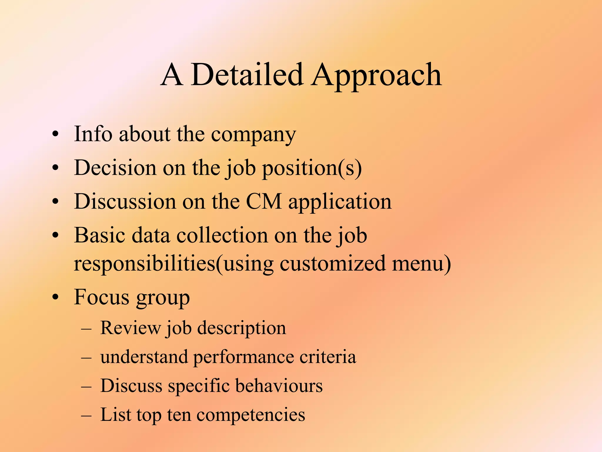 Competency_Mapping.ppt | Resume Writing and Advice | Job Search