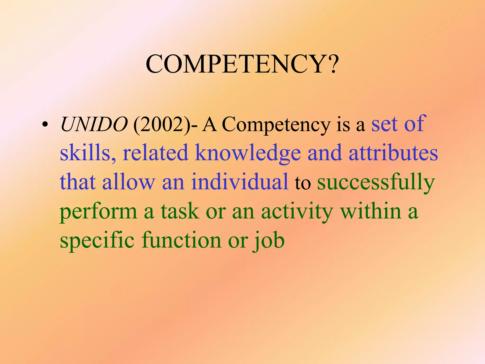 Competency_Mapping.ppt | Resume Writing and Advice | Job Search