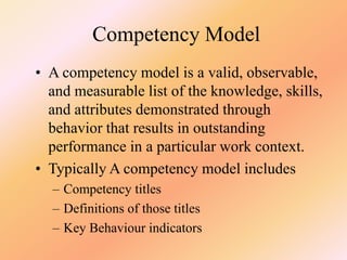 Competency_Mapping.ppt | Resume Writing and Advice | Job Search