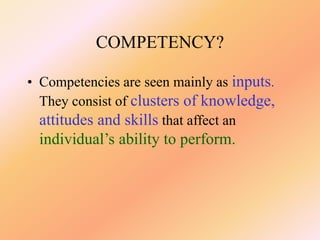 Competency_Mapping.ppt | Resume Writing and Advice | Job Search