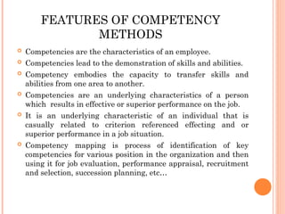 Competency Mapping process basic meaning and steps | PPT