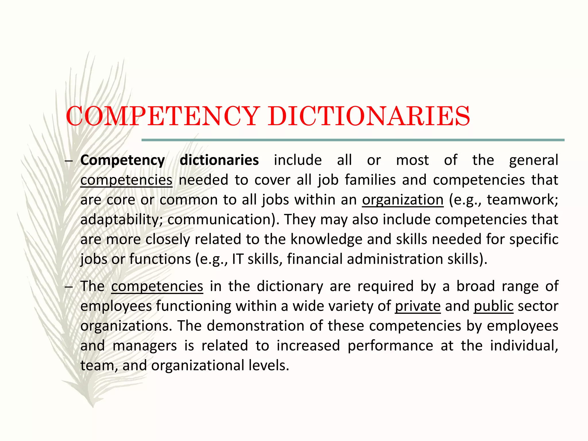 Competency mapping (2) | PPTX