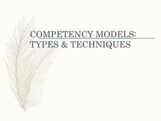 Competency mapping (2) | PPT