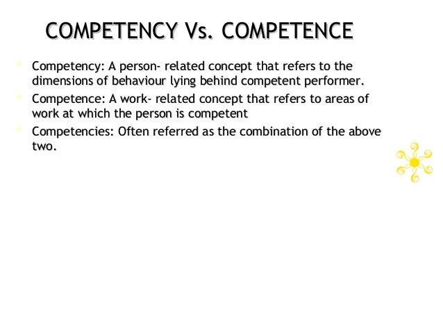 Competency mapping assessment and management Competency mapping assessment and management