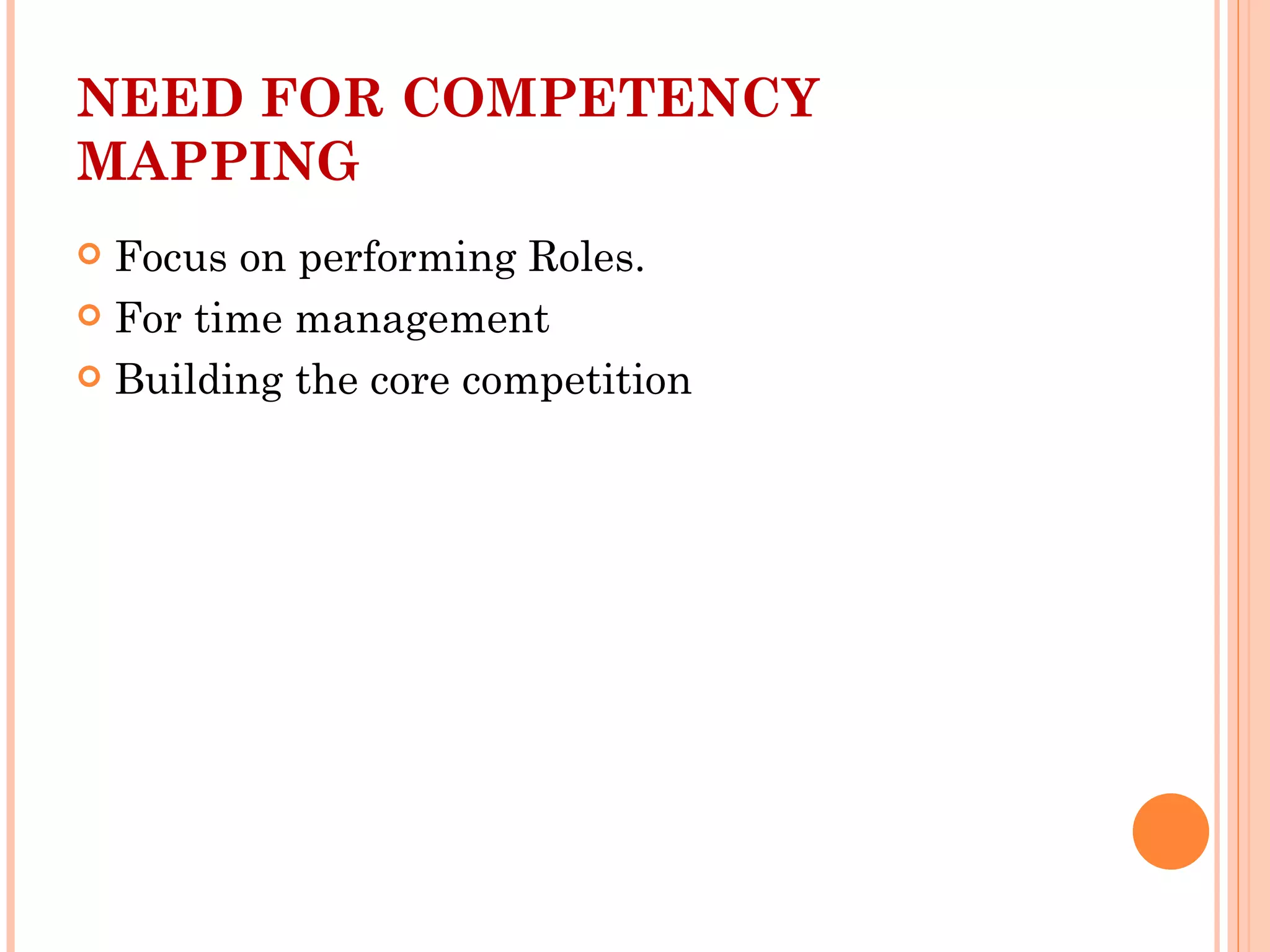 Competency mapping ppt | PPT