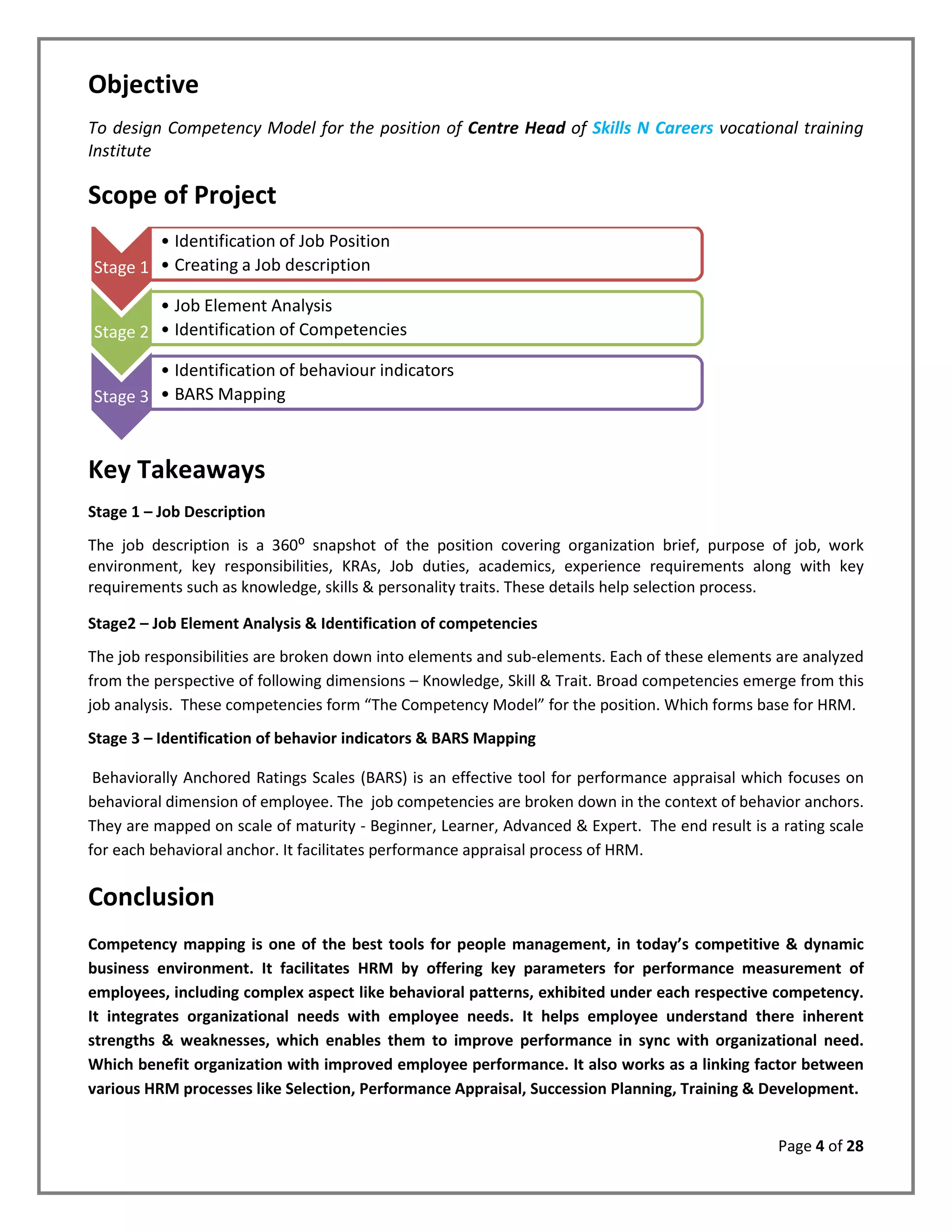 Competency Mapping | PDF