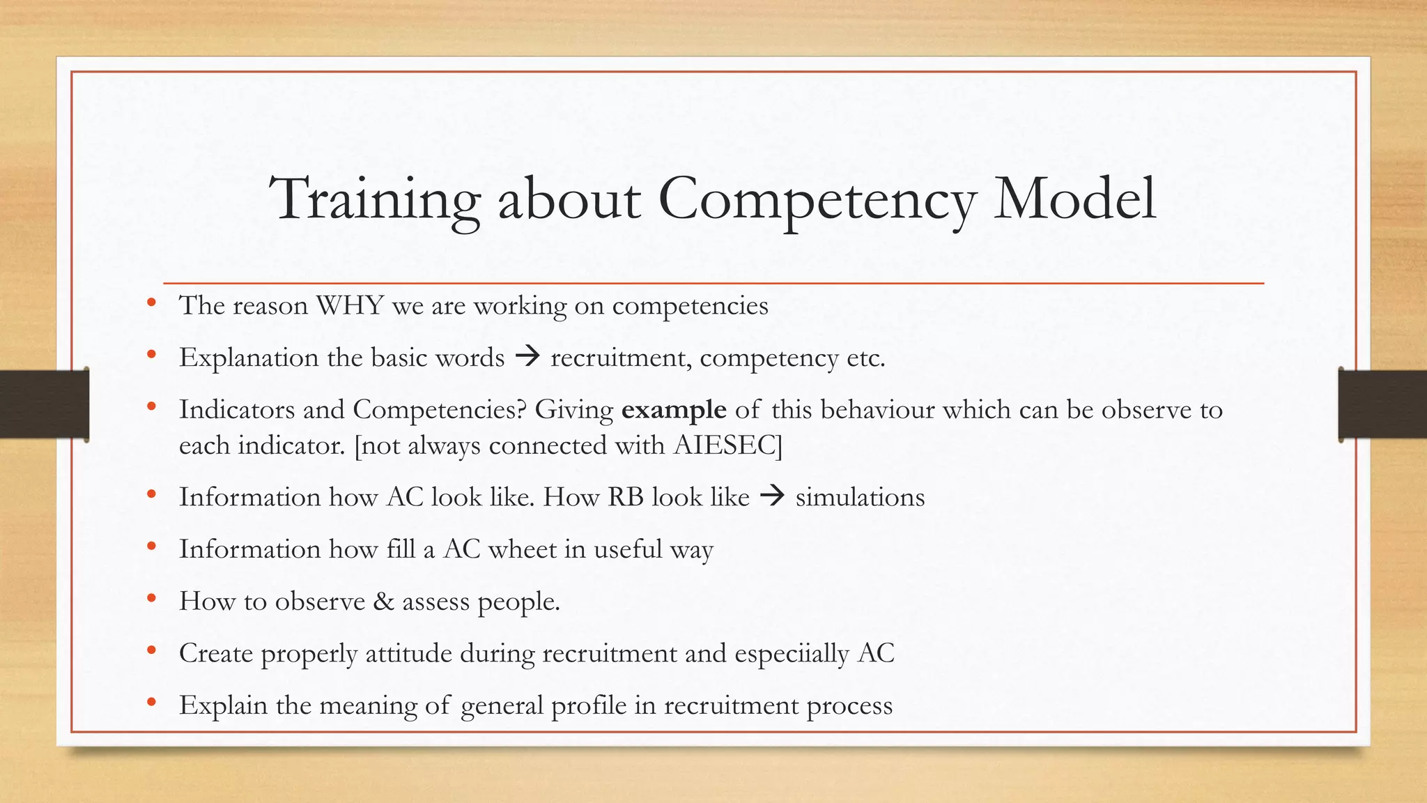 Competency model how | PPT