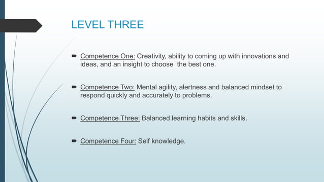 Competency Models | PPTX