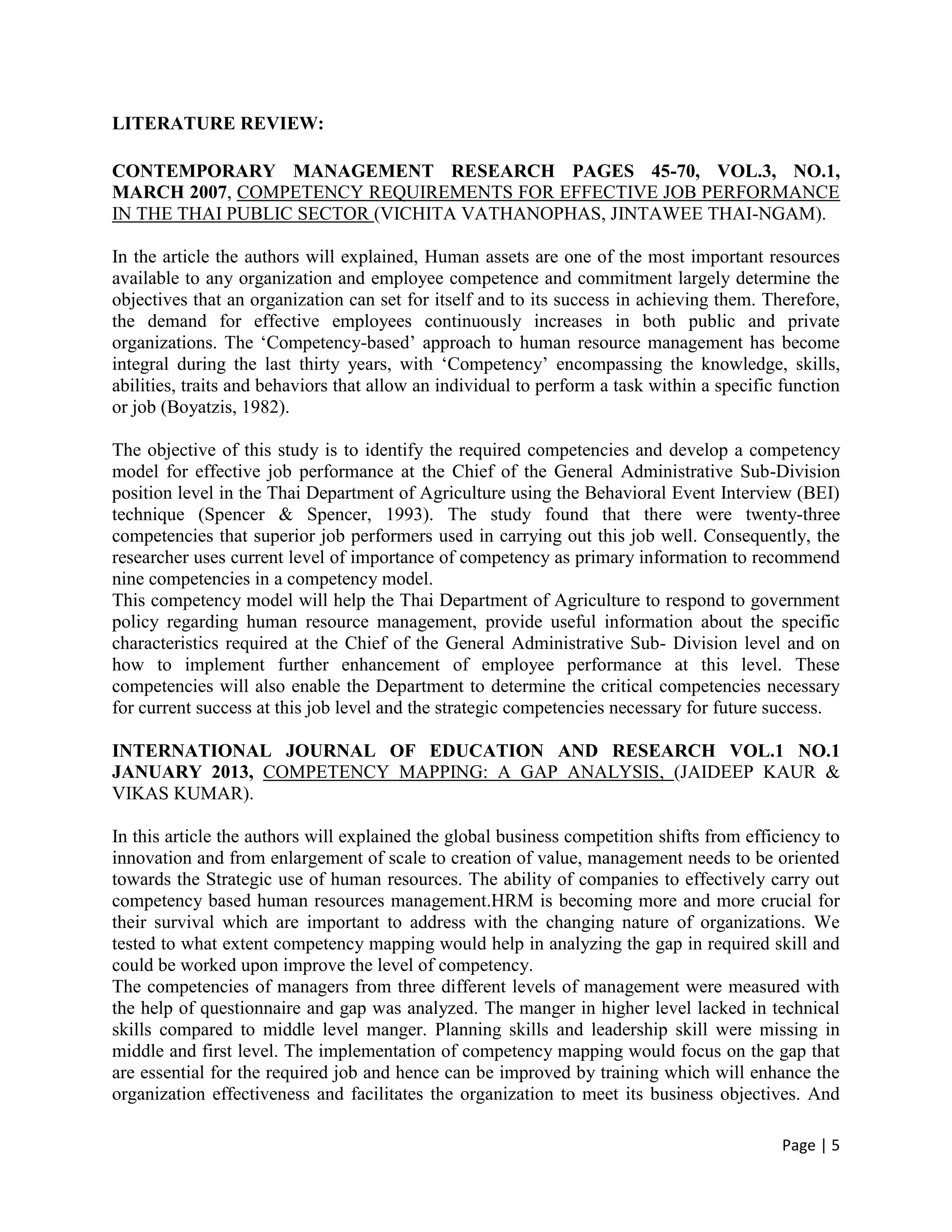 Competency needs and gap analysis | DOCX