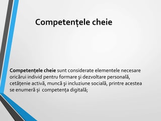 COMPETENŢE-CHEIE TIC ÎN PREDAREA DISCIPLINELOR DE DREPT.pptx