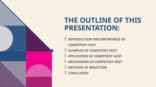 Competent Host Grade 8 lesson in Biotech | PPTX