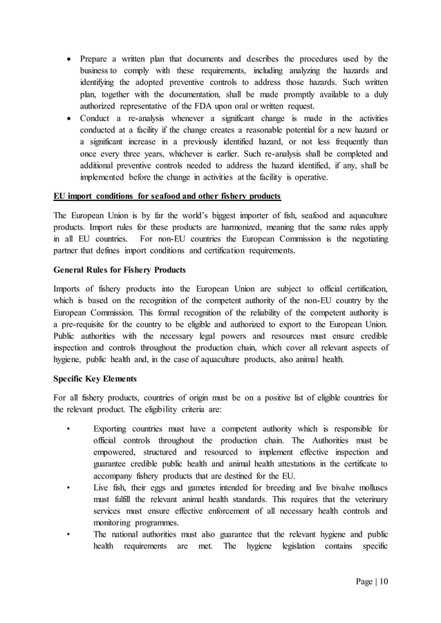 Competent authorities and their regulations | DOCX | Agriculture ...