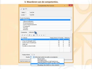 Competentie ontwikkel matrix© | PPT