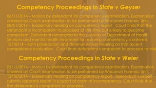 Mental Health on Trial: Part 1 - Competency | PPT