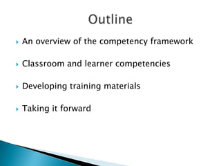 Competently Brought to Life - Bringing The Competency Framework for EAP ...