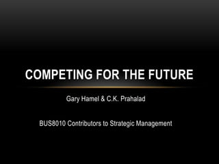 Competing for the future | PPTX