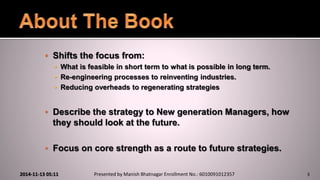 Competing for the future Manish Bhatnagar | PPTX