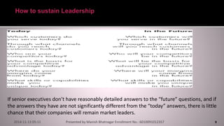 Competing for the future Manish Bhatnagar | PPTX