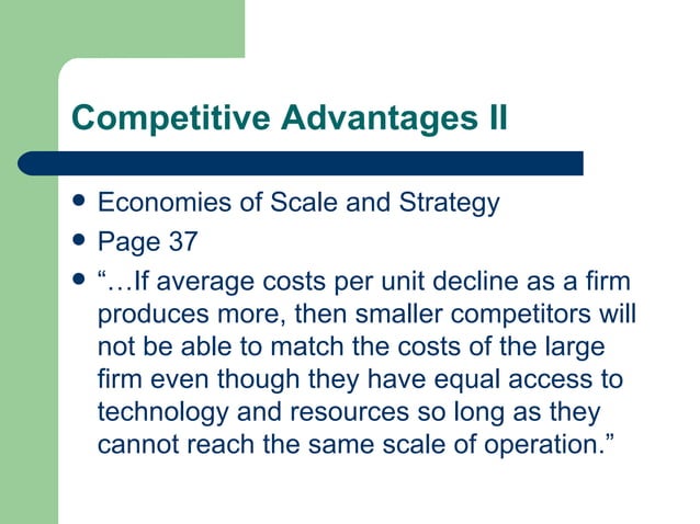 Competition Demystified Economics | PPT