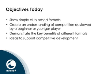 Competition Formats | PPT | Tennis | Sports