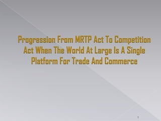 Competition act | PPTX