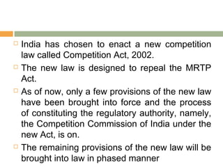 Competition act | PPT