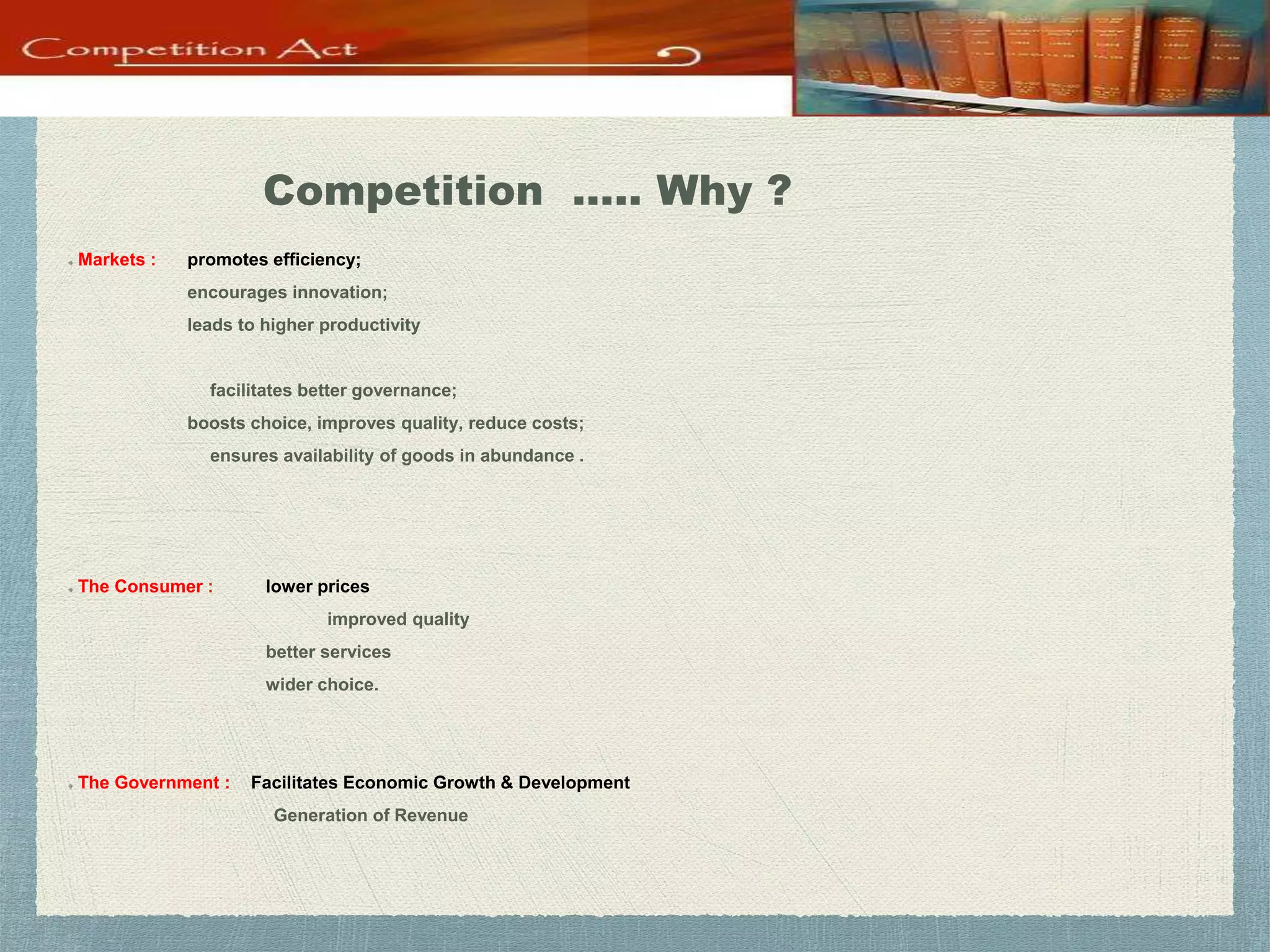 Competition act, 2002 | PPTX