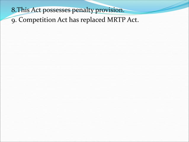Competition act 2002 | PPT