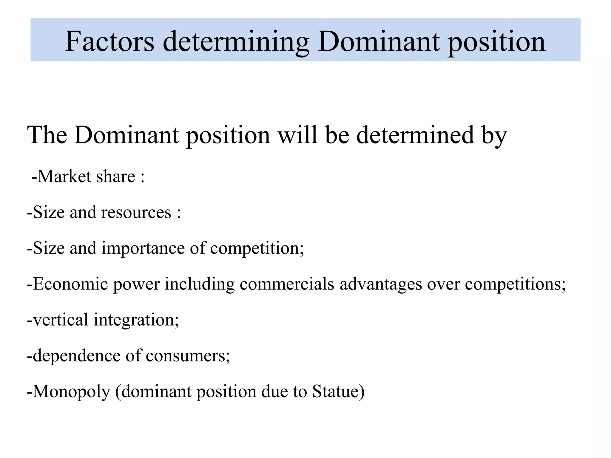 Competition act 2002 | PPTX