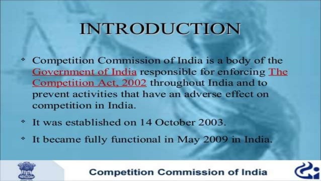 Competition act, 2002 | PPTX