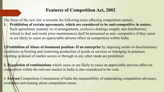 competition Act 2002. for MBA Students . | PPTX