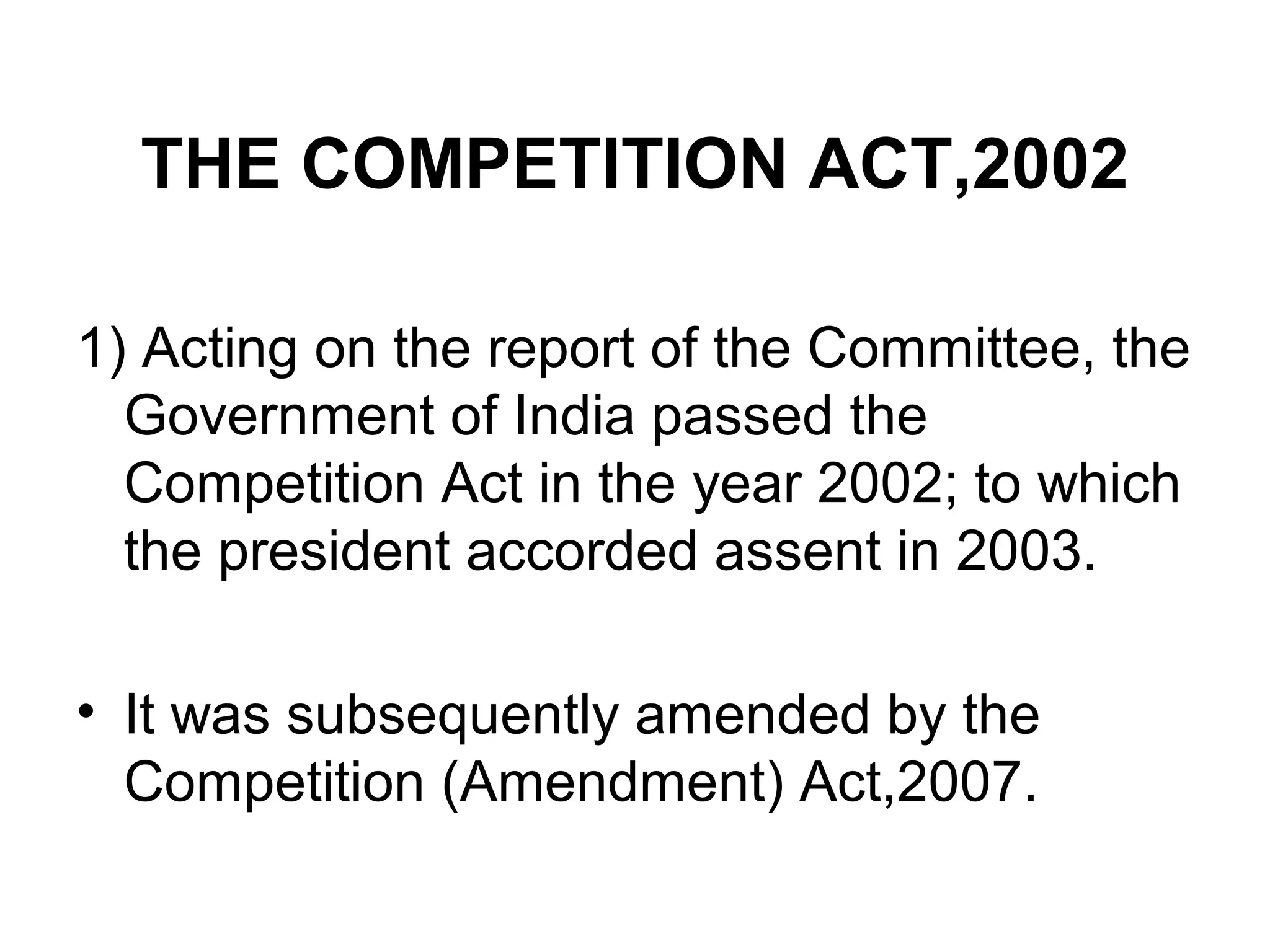 Competitionact2002ppt 130210021937-phpapp02 (1) | PPT